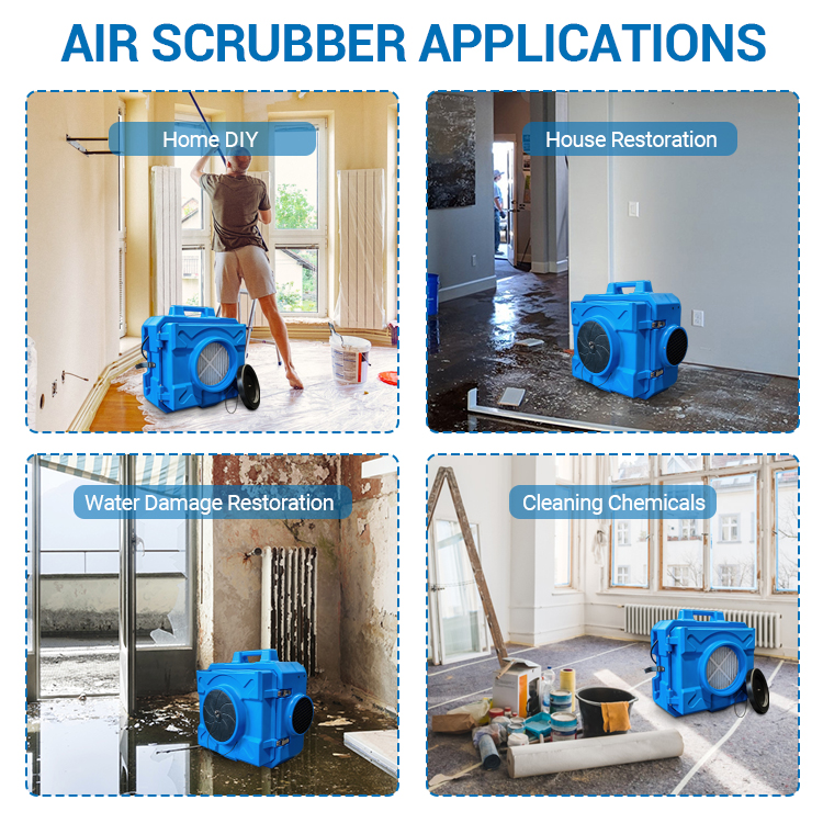 AF500 HEPA Air Scrubber for Construction Wholesale | Preair